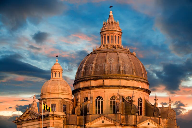 Church in Xewkija, Gozo, Malta Stock Photo - Image of europe, saint ...