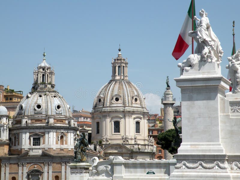 Churches with dome in Rome stock photo. Image of rome - 31925438