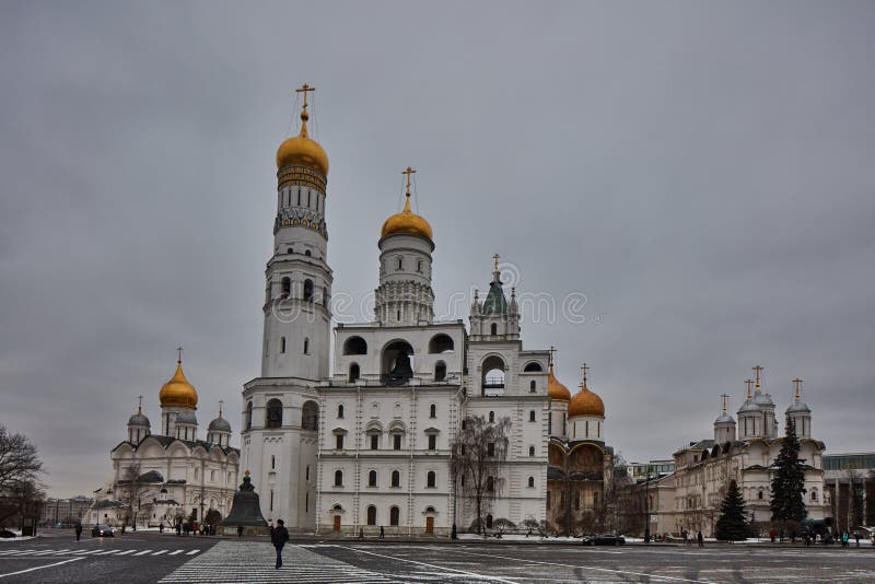 Churches at the red square editorial stock image. Image of great - 97825229