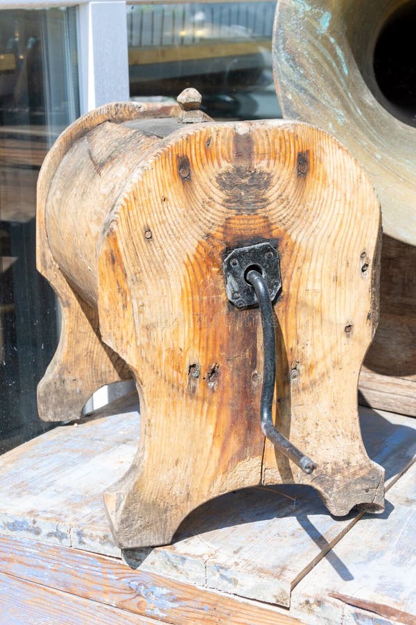 Churn - Old Traditional Wooden Churn Stock Image - Image of dairy ...