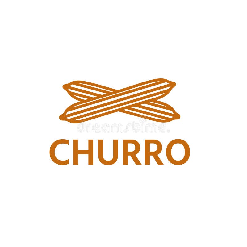 Churro Latin American Snack Vector Design Template Stock Vector ...