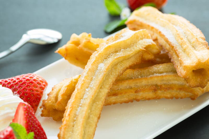 Strawberry Churros in Namsan Towers Stock Photo - Image of namsan ...