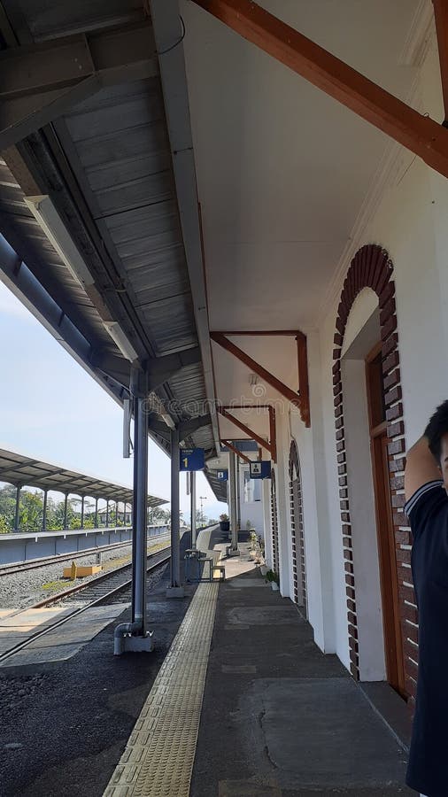 Ci Kole Station, Indonesia stock image. Image of kole - 340195585