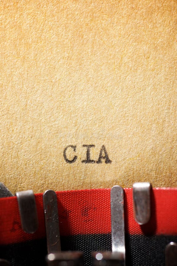 Cia, Central Intelligence Agency Stock Photo - Image of investigation ...