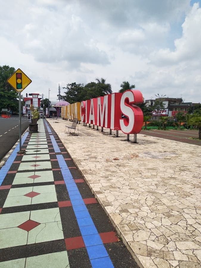 Ciamis west java editorial stock image. Image of street - 200187029