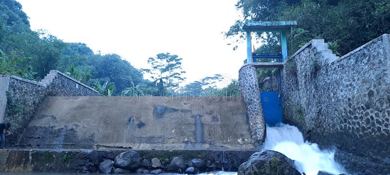 Ciampea River Dam Bogor April 30 2024 Stock Photo - Image of blue ...