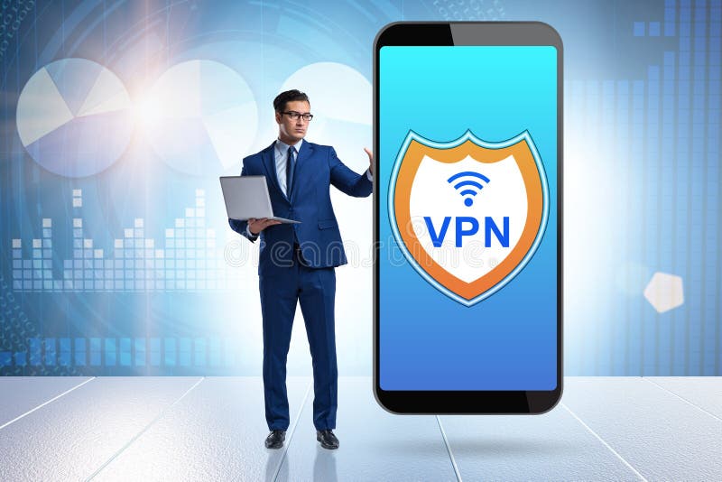 Ciberconcepto De Red Privada Virtual Vpn Imagen de archivo - Imagen de ...