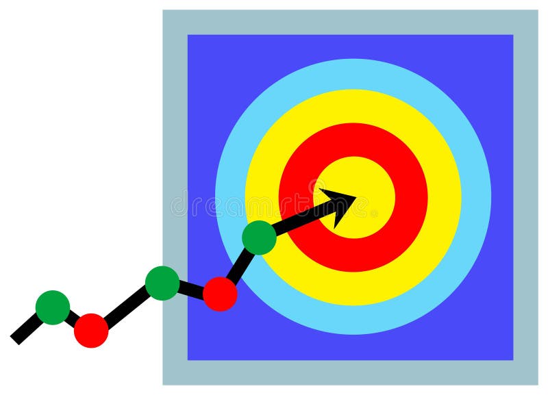 Cible Logo Design Template D'affaires Illustration de Vecteur ...