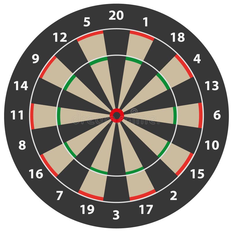 Icône Simple De Cible De Dard Sur Le Fond Blanc Icône Simple De Cible ...