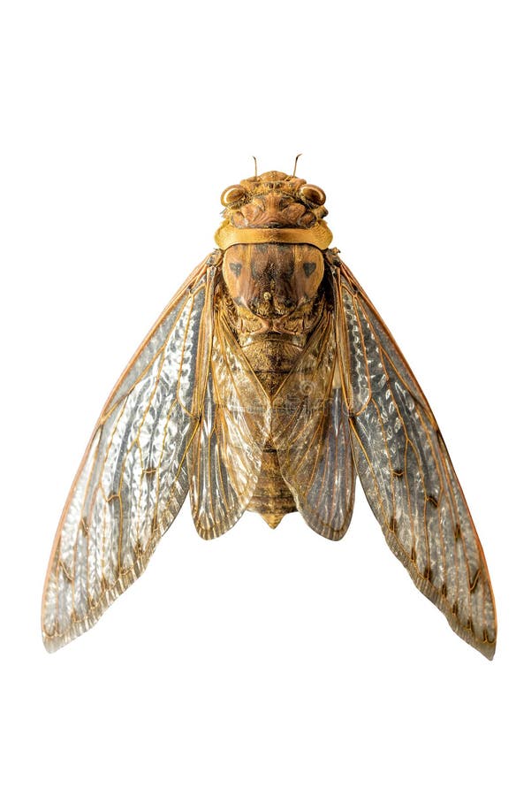 Cicada insect on white stock photo. Image of insect - 239975866