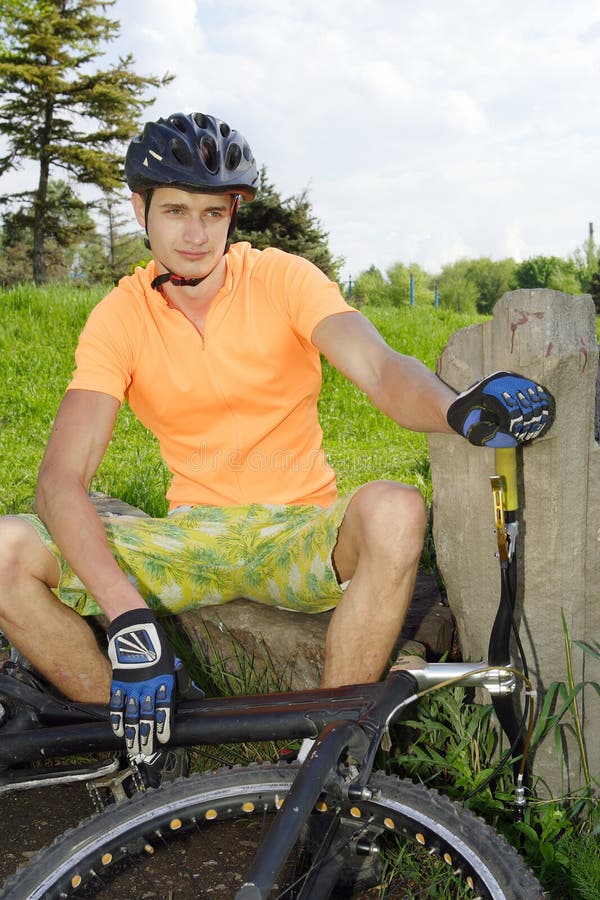 Ciclist stock image. Image of pursuit, road, horizontal - 23543749