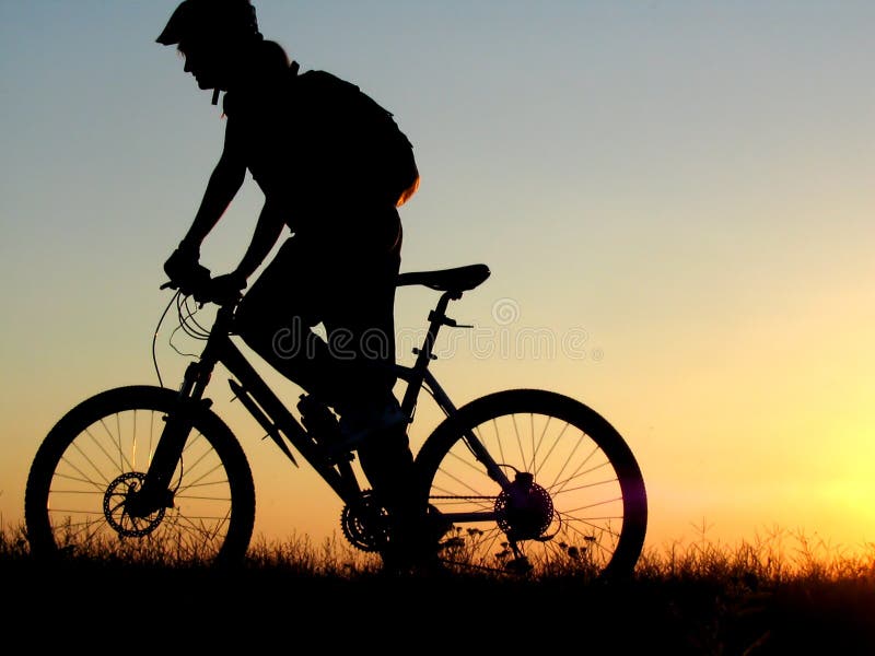 Ciclo imagen de archivo. Imagen de ciclista, raza, cielo - 1079511