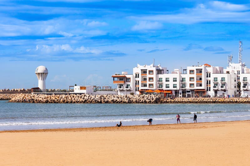Cidade de Agadir, Marrocos foto de stock. Imagem de marrocos - 78032358