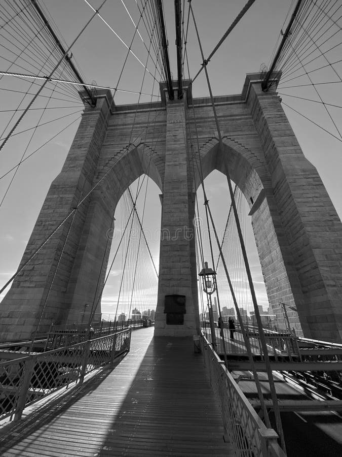 A Cidade De Ney York Nos Eua Foto Editorial - Imagem de iorque, ponte ...