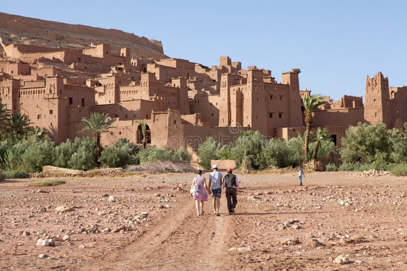 Cidade Fortificada De AIT Benhaddou Foto de Stock Editorial - Imagem de ...