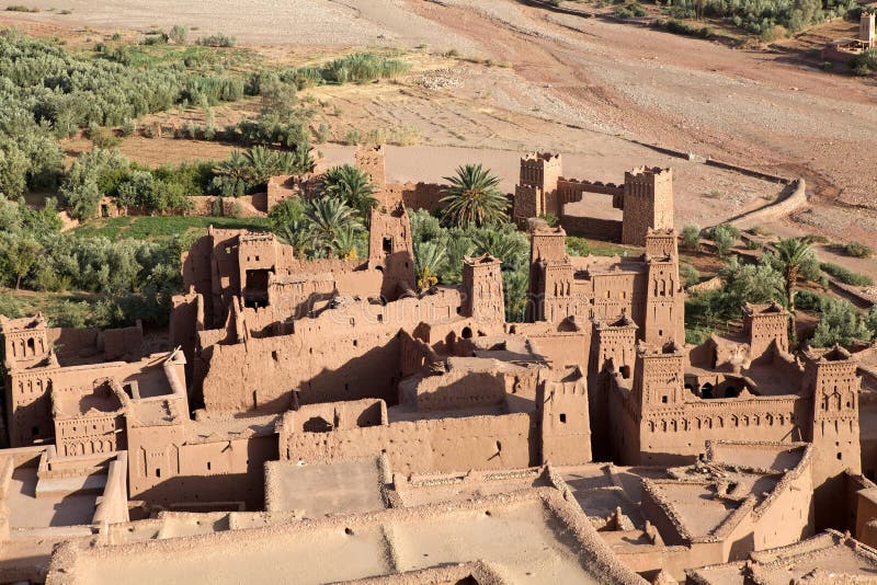 Cidade Fortificada De AIT Benhaddou Imagem de Stock - Imagem de velho ...