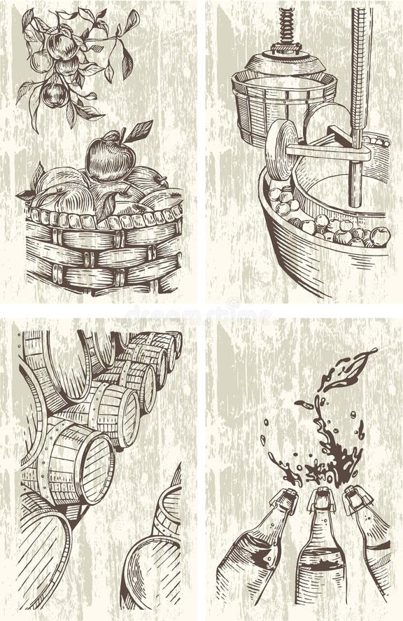 Cider Process Stock Illustrations – 120 Cider Process Stock ...