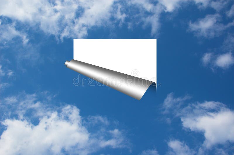 Cielo abierto stock de ilustración. Ilustración de vacaciones - 2043306