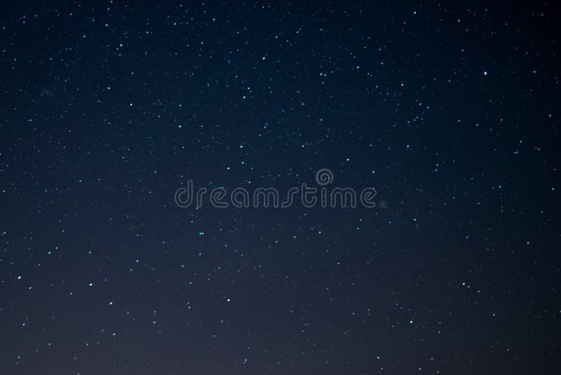 Cielo Della Stella Alla Notte, Fondo Dello Spazio Fotografia Stock ...