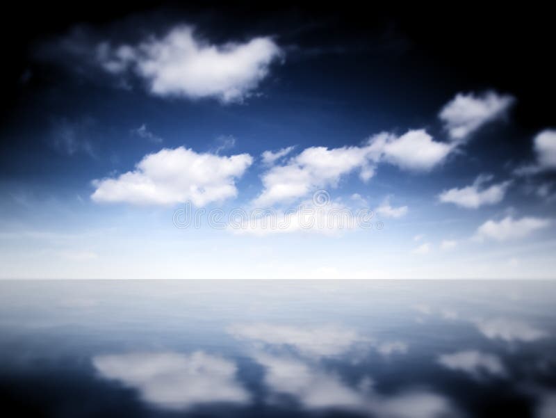 Cielo nublado imagen de archivo. Imagen de ambiente, clima - 4542237