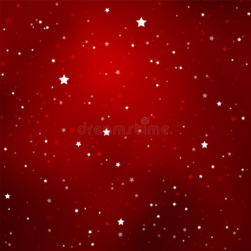 Cielo Rojo Oscuro Estrellado Simple Con Las Estrellas Simples ...