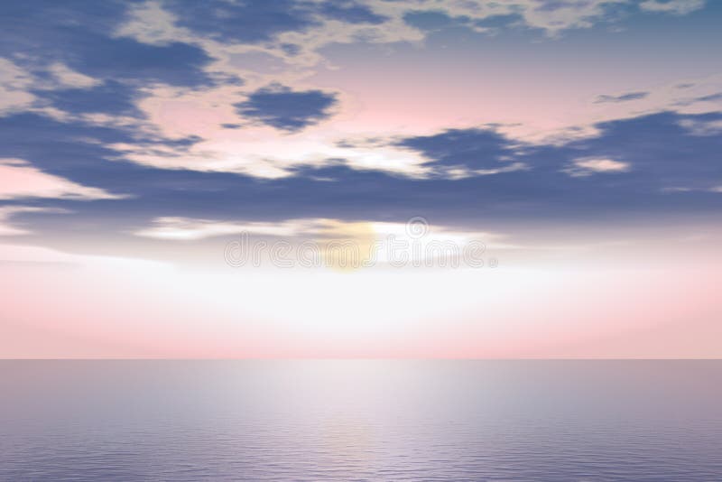 Cielo rosado stock de ilustración. Ilustración de extracto - 875436