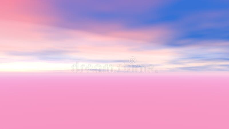 Cielo rosado abstracto stock de ilustración. Ilustración de extracto ...