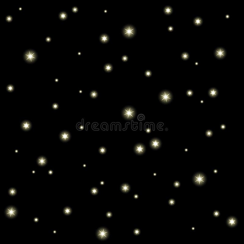 Cielo stellato illustrazione vettoriale. Illustrazione di cielo - 14734090