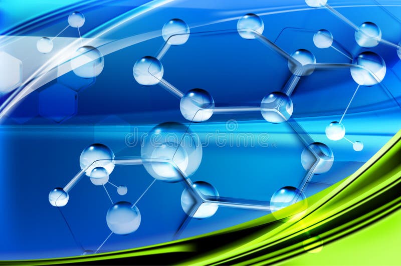 Collage De La Ciencia Y De La Tecnología Ilustración del Vector ...