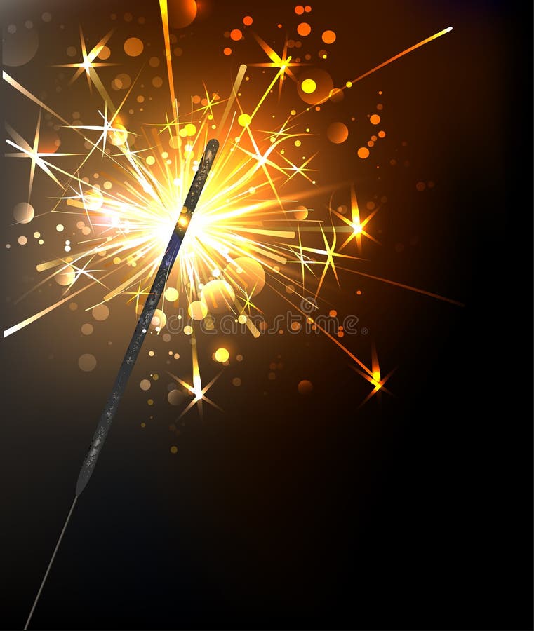 Sparkler Stock Illustrations, Vecteurs, & Clipart – (31,807 Stock ...
