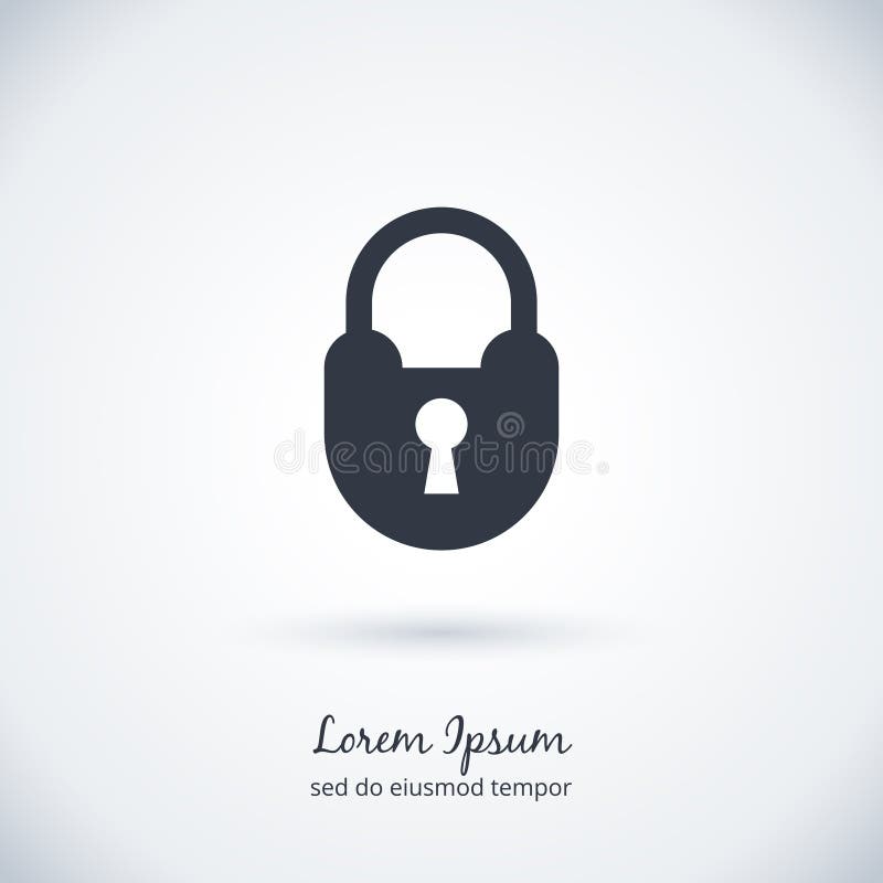 Cierre El Símbolo Del Logotipo Ilustración del Vector - Ilustración de ...