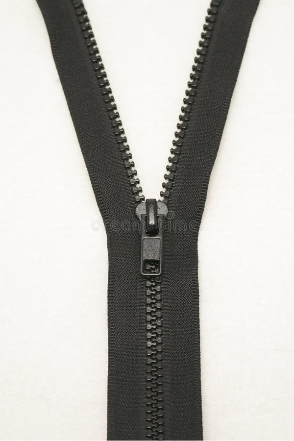 Cierre relámpago negro imagen de archivo. Imagen de foreground - 22333561