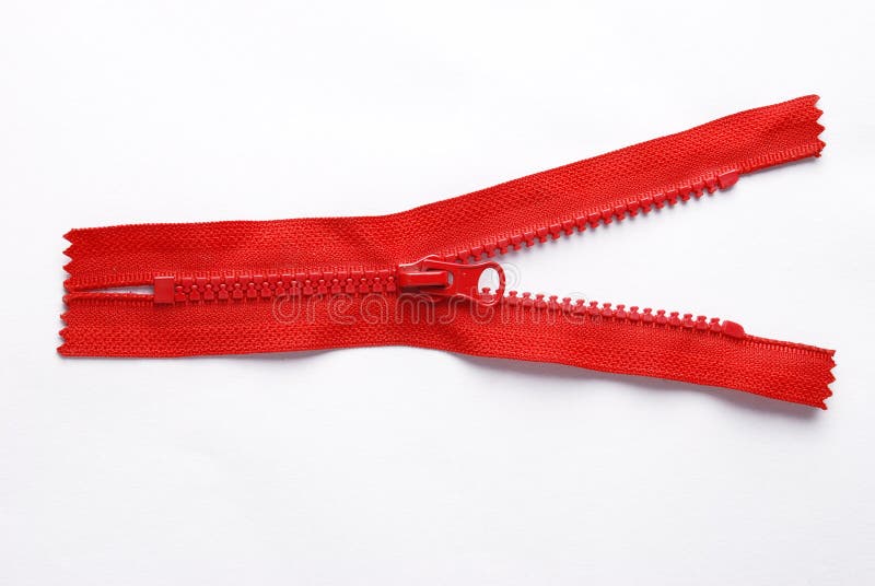 Cierre relámpago rojo imagen de archivo. Imagen de arte - 3078827