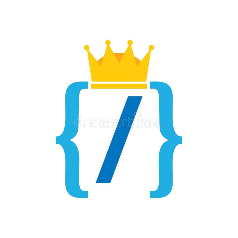 Cifre a Rey Icon Logo Design Element Ilustración del Vector ...