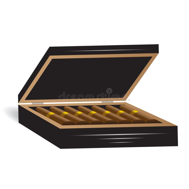 Vintage Cigar Box Stock Illustrations – 42 Vintage Cigar Box Stock ...