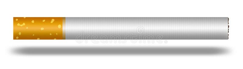 Cigarette stock illustration. Illustration of smoking - 3377244