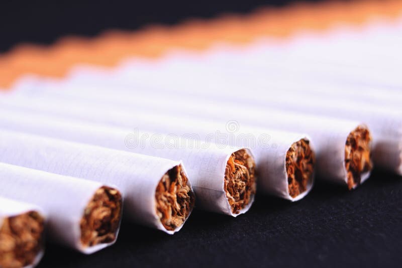 Cigarette stock photo. Image of tobacco, pernicious, poison - 40545732
