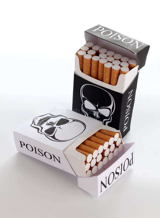 Cigarette box stock image. Image of hand, tobacco, product - 21621489
