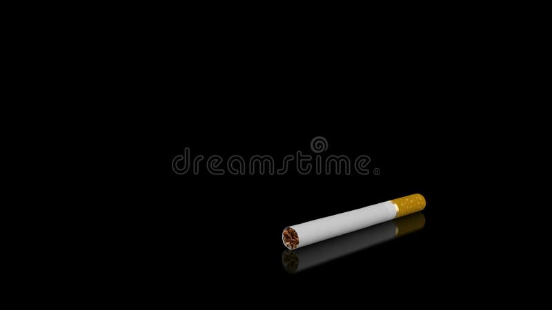 Cigarette Drops on a Black Background. Stock Footage - Video of color ...