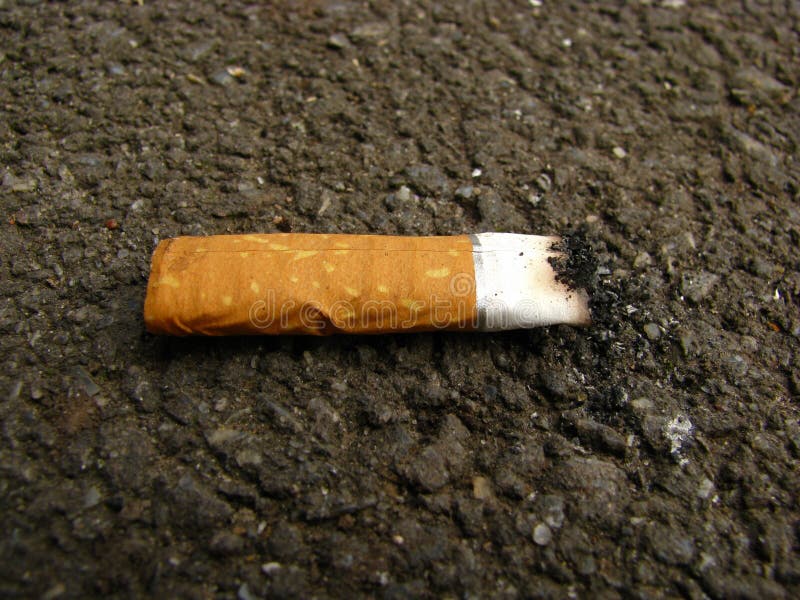 Cigarette-end stock photo. Image of unwell, risk, dirty - 6905056