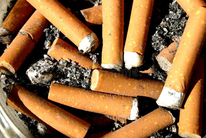 Cigarette Ends Picture. Image: 4741576