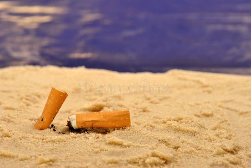 Cigarette Ends Smoking stock image. Image of representing - 137651059