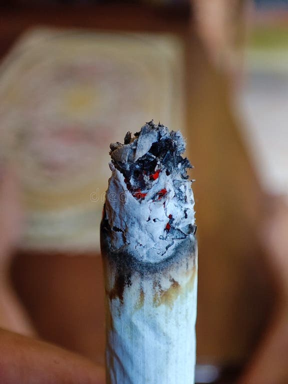 Cigarette Flame Ash Smoke Danger Stock Photo - Image of cigarette ...