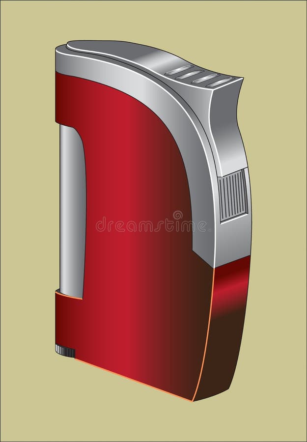 Cigarette-lighter stock illustration. Illustration of device - 90586324