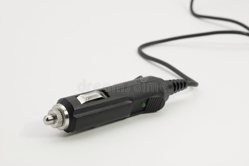 Cigarette Lighter Power Plug Car Charging Accessories Connection Stock ...