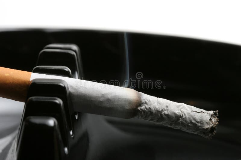 Cigarette macro stock photo. Image of black, lung, cigarette - 382962
