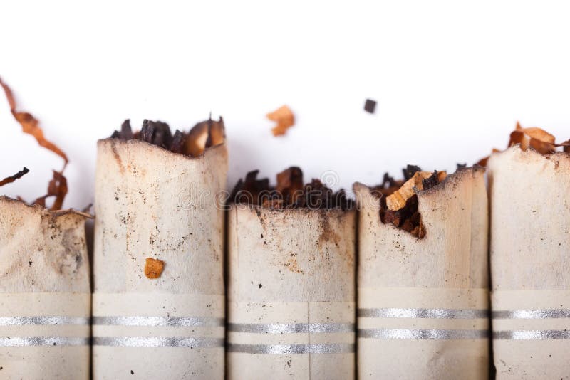 Cigarette Macro stock image. Image of isolated, white - 31401409