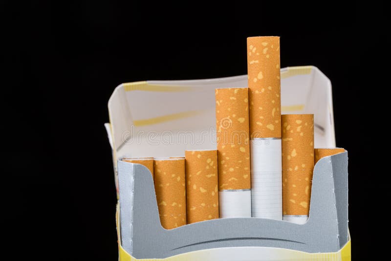 Cigarette pack stock photo. Image of group, narcotic - 64249450