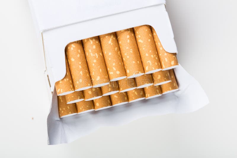 Cigarette pack stock image. Image of narcotic, concept - 64249453