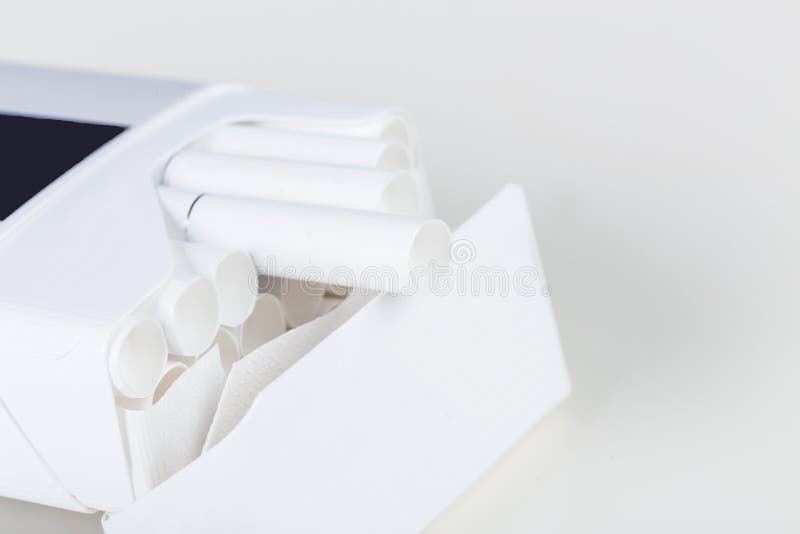 Cigarette pack stock image. Image of open, healthy, illness - 64249537